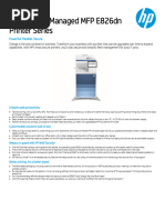 HP Laserjet Managed MFP E731Dn Printer Series: Datasheet | PDF | Image ...