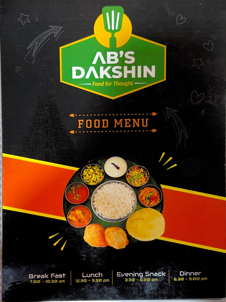 AB Dakshin Menu | PDF