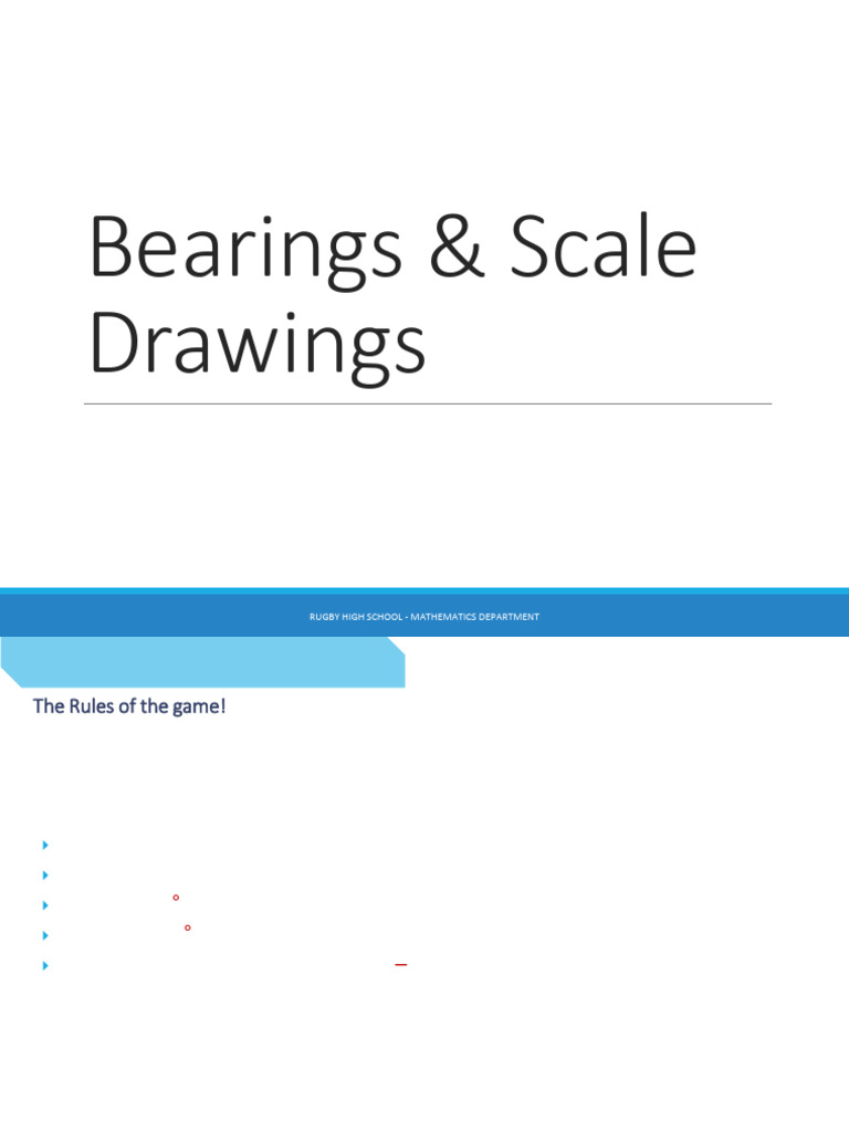 Bearings___Scale_Drawings__pdf_ | PDF | Length | Angle