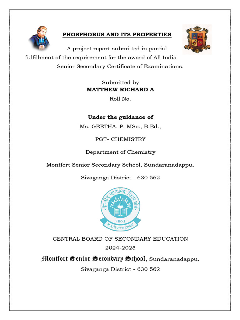 Project Tittle 2 1 | PDF | Water Purification | Bleach