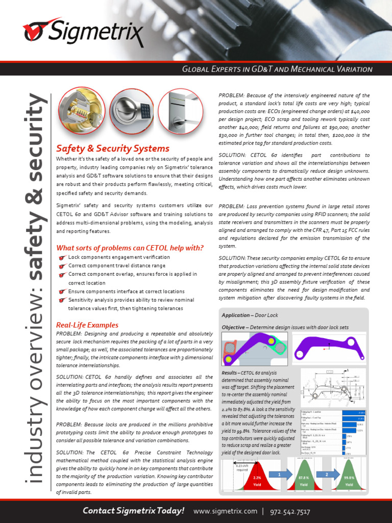 Safety Security Industry Overview | PDF | Engineering Tolerance