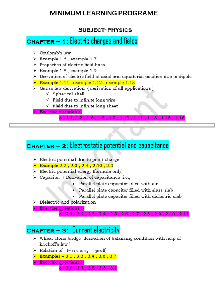 Correction File (Sidhhartha Phy-12 | PDF | Magnetic Field | Diffraction