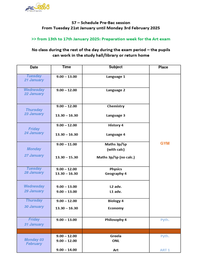 Eeb3 - Prebac - 2025 | PDF