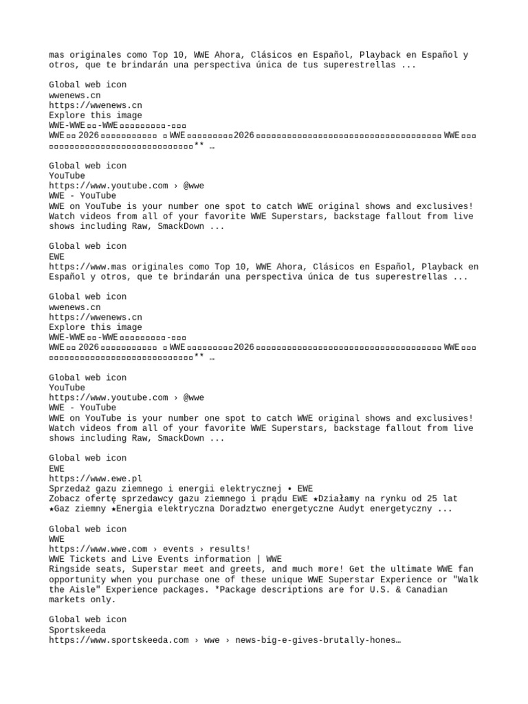 As 23456 | PDF | Wwe | American Professional Wrestling Promotions