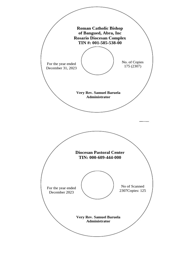 CD FORMAT 2316latest | PDF