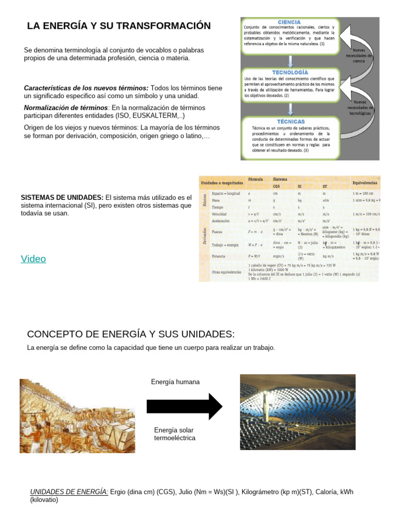 Tecno 1 Tema 1 | PDF | Calor | Temperatura
