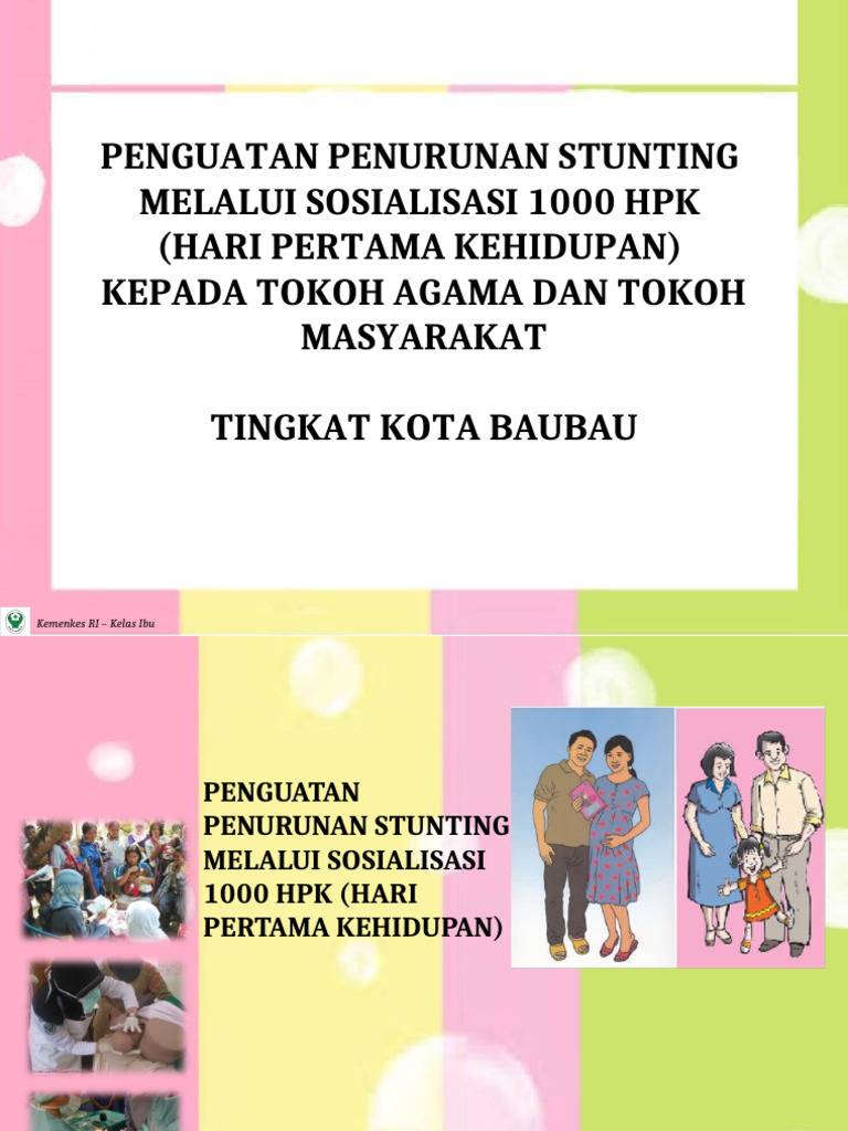 Bahan Materi Stunting | PDF