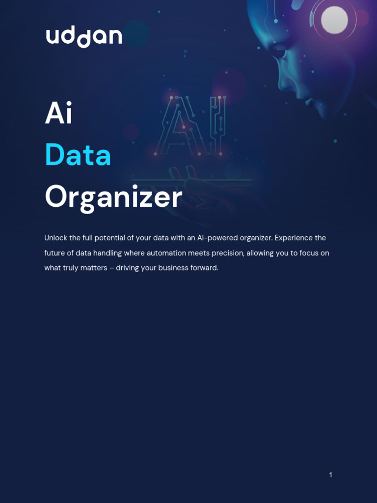 AI-Powered Data Organizer Overview | PDF | Automation | Artificial ...