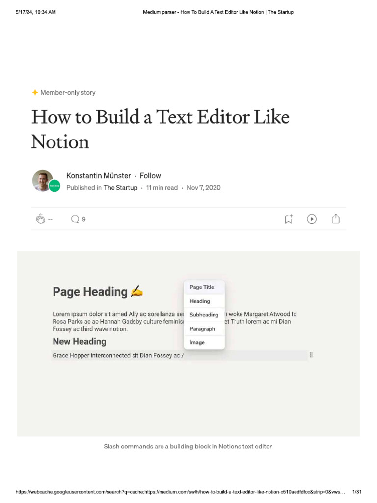 How To Build Notion | PDF