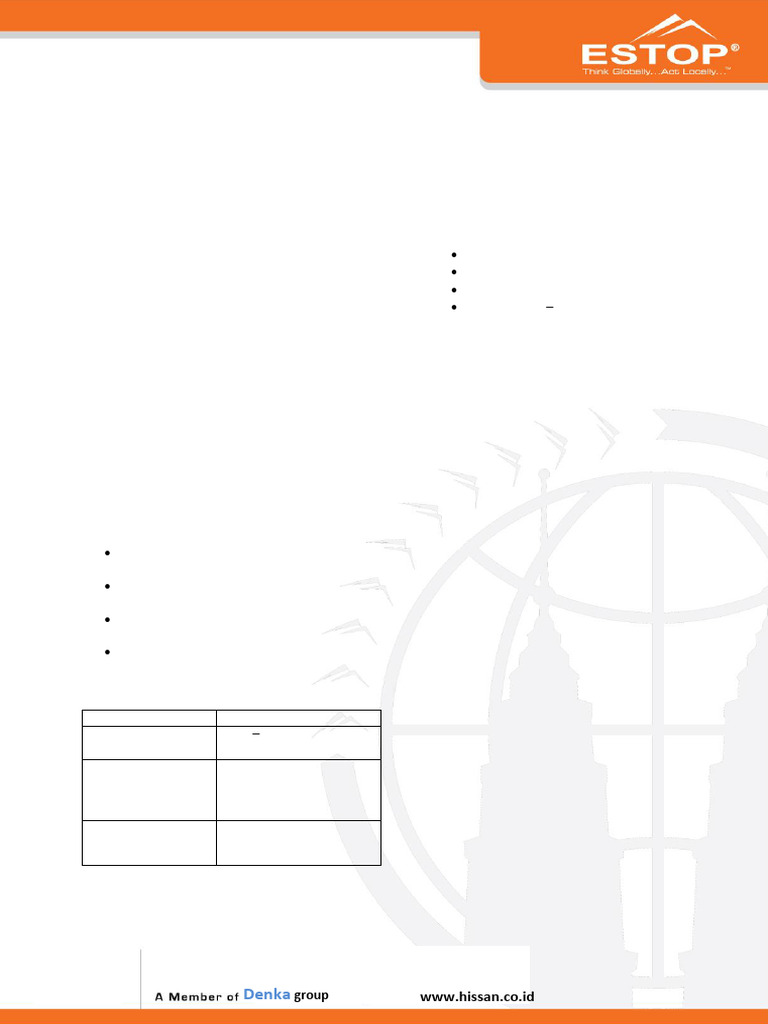 ESTOP TDS - Estomax CWP (Integral Cristaline WP) | PDF | Concrete | Cement