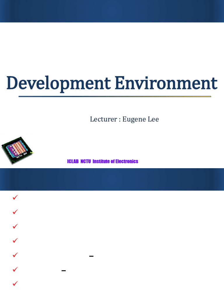 Lec00 - Development Environment | PDF | File Transfer Protocol | Computer File