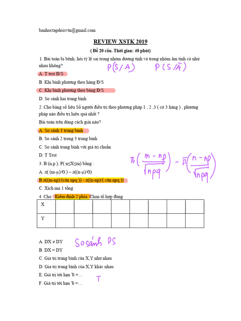 RV XSTK Tổng Hợp | PDF