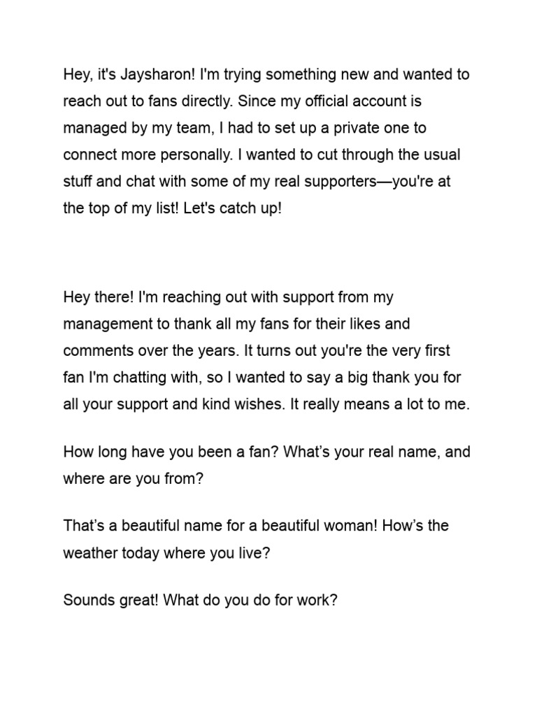 Personal Connection with Fans | PDF