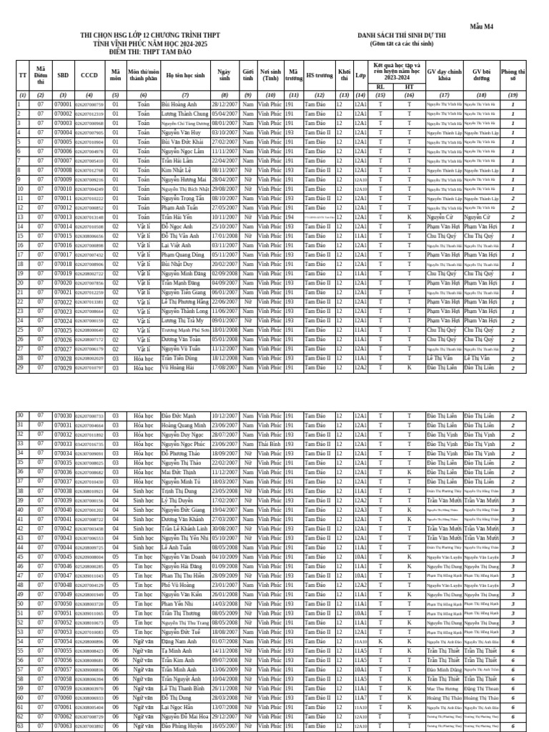 07_Tam Dao_Mau M4 | PDF