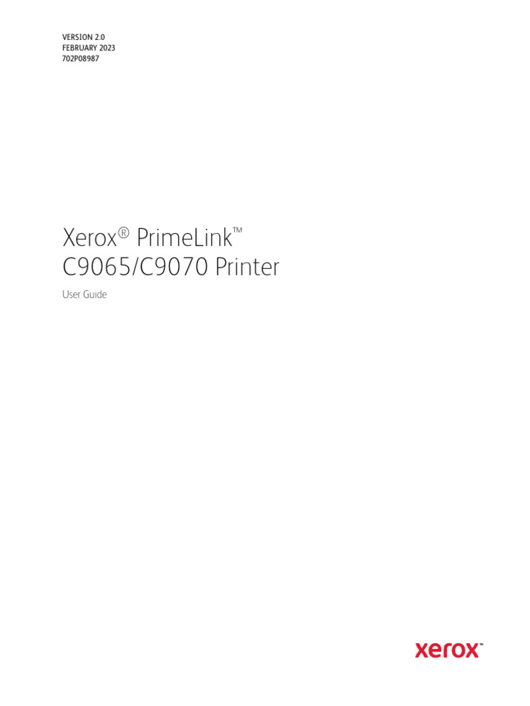 PrimeLink C9065 C9070 Ug en-US | PDF | Microsoft Windows | Mac Os