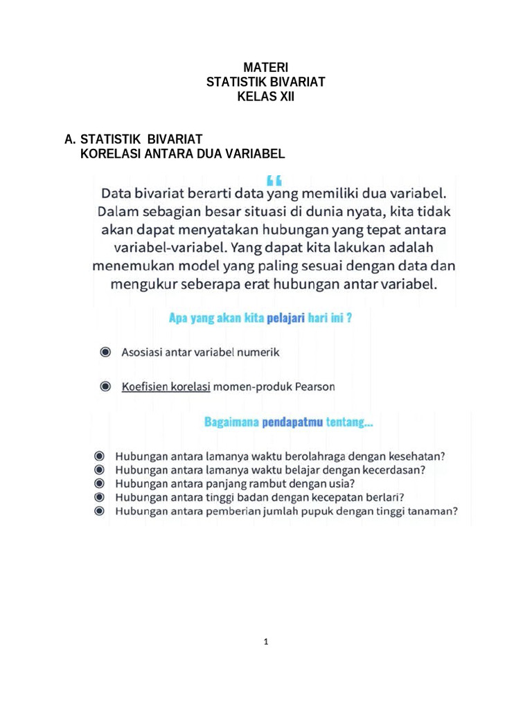Materi Statistik | PDF