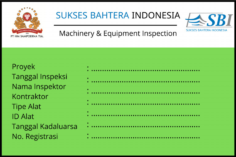 Label Inspeksi Hijau | PDF