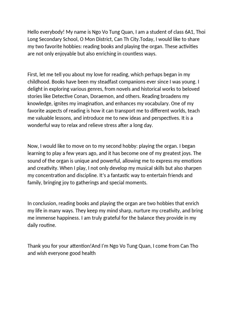 Hello Everybody | PDF