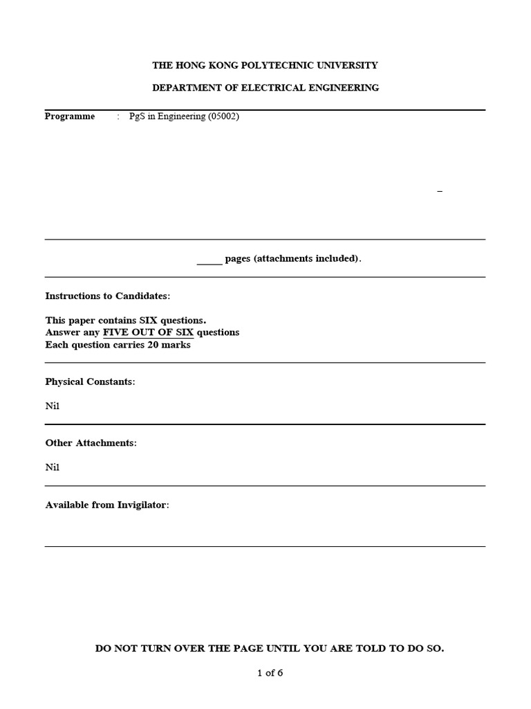 Polyu EE533 Exam21-22 | PDF | Wound | Electromagnetic Compatibility