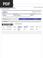 Indigo Payment Receipt | PDF