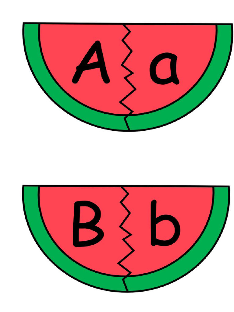 Watermelon ABC | PDF