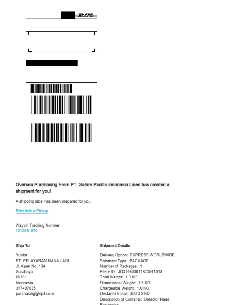 OMD_1012581570 | PDF | Courier | Freight Transport