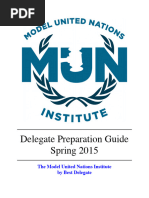 MUN Preparation Guide for Beginners | PDF | Science | Science And ...