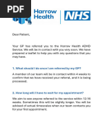 Letter To GP Right To Choose ADHD | PDF | Attention Deficit ...