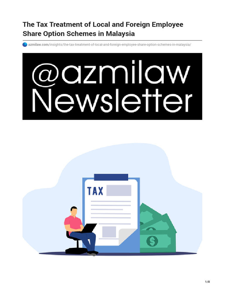 The Tax Treatment of Local and Foreign Employee Share Option Schemes in ...