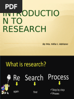 RRL Basics | PDF | Qualitative Research | Quantitative Research