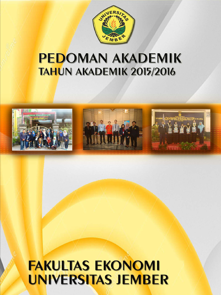 Buku Pedoman Akademik FE-UNEJ Tahun Aka | PDF