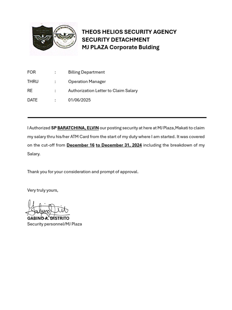 Theos Helios Security Agency | PDF