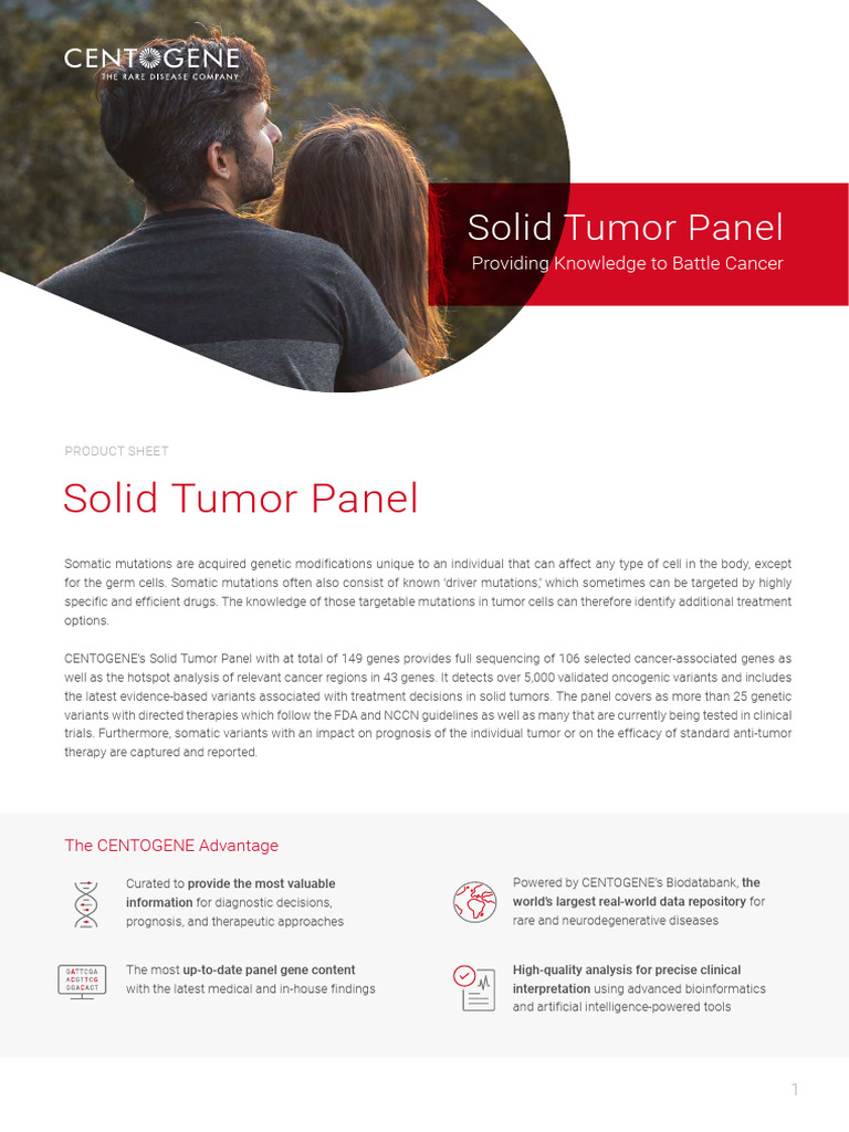 ProductSheet Solid-Tumor-Panel V1.3eng Web 20230806 | PDF | Epidermal ...