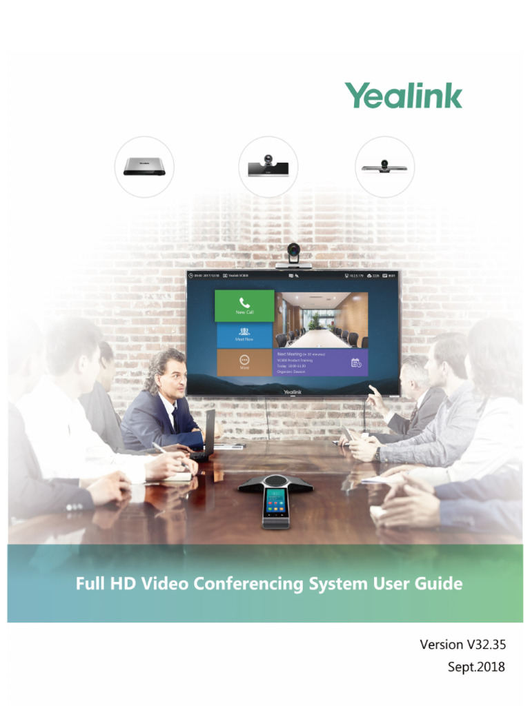 Yealink_Full_HD_Video_Conferencing_System_User_Guide_V32.35 | PDF ...