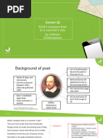 Sonnet 18 - Exam Bank Questions and Suggested Answers | PDF | Literary Criticism | Sonnets