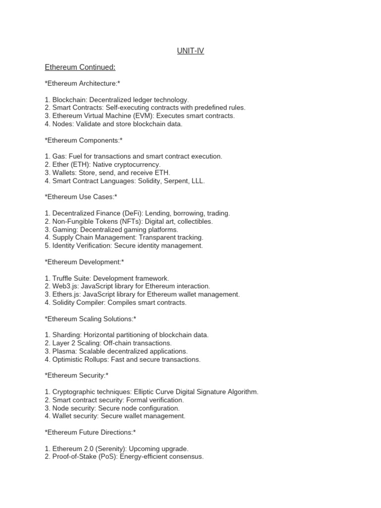 BCT UNIT-IV | PDF | Cryptocurrency | Distributed Computing
