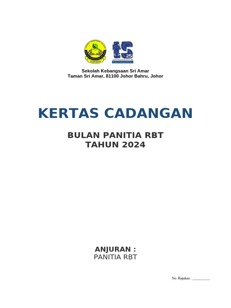 KERTAS KERJA RBT 2024 2 | PDF