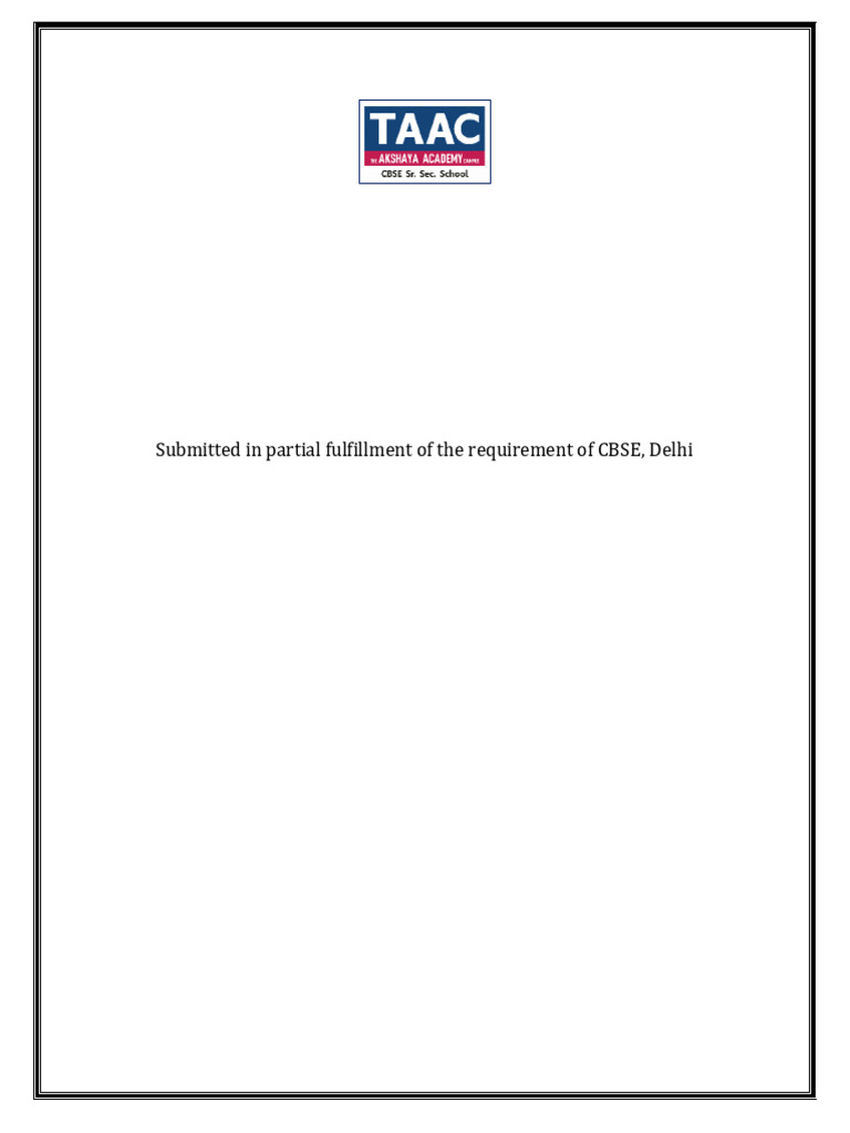 SV - COMPUTER SCIENCE PROJECT Final | PDF | Computing | Software ...