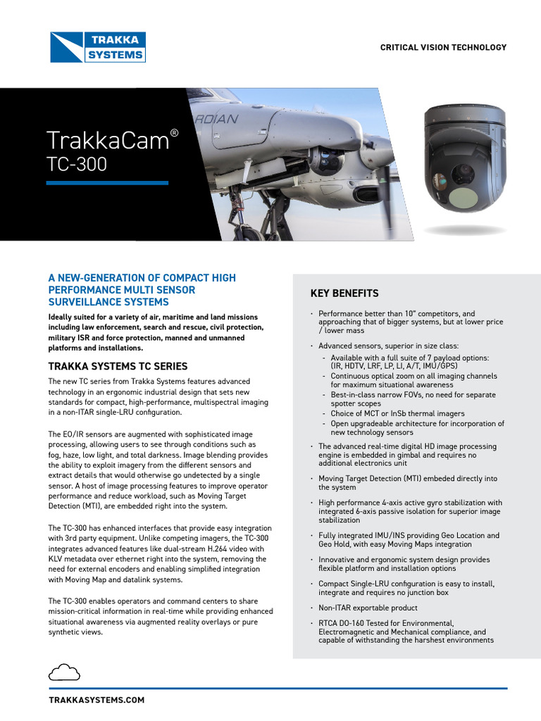 TC-300-Datasheet-web-1 | PDF | Thermography | Infrared