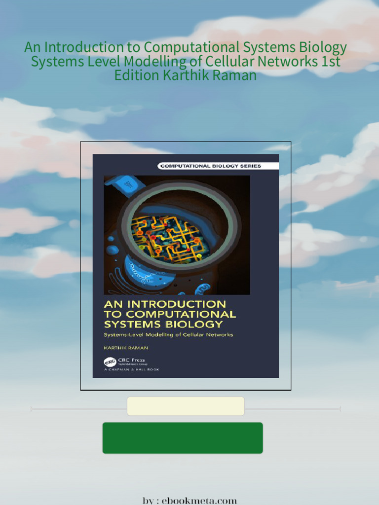 Instant Download An Introduction to Computational Systems Biology ... Instant Download An Introduction to Computational Systems Biology ...
