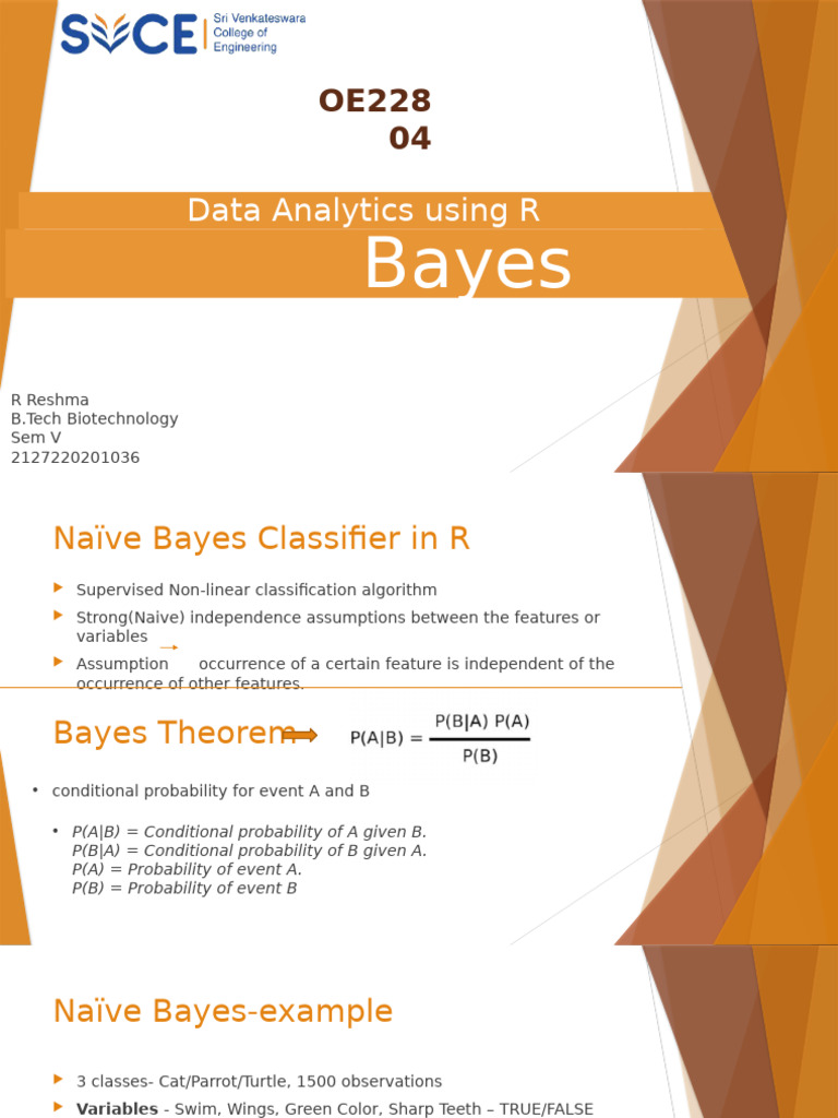 Naïve Bayes | PDF | Applied Mathematics | Algorithms