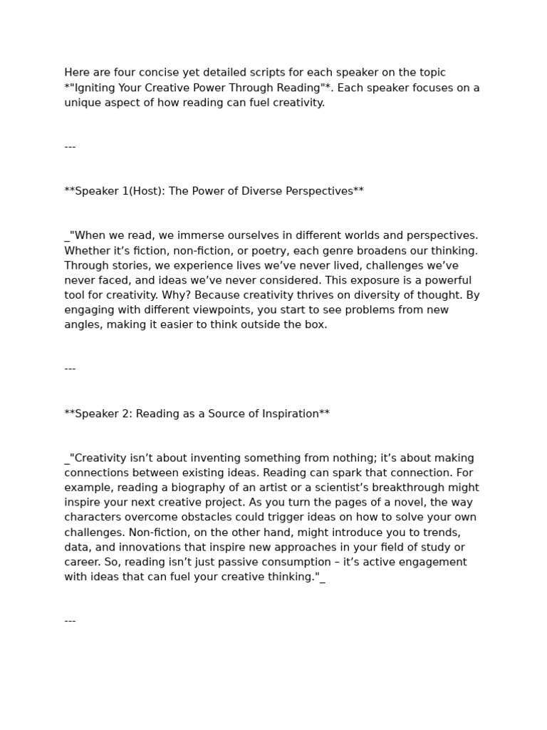 TALK SHOW PRESENTATION- CHRISLAND SCHOOLS | PDF | Creativity | Thought