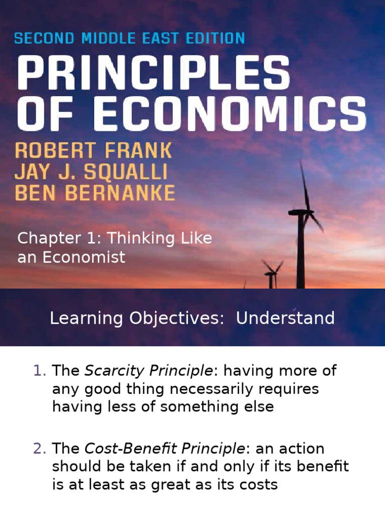 Chapter 1 - Thinking Like an Economist 2 | PDF | Economics | Slope