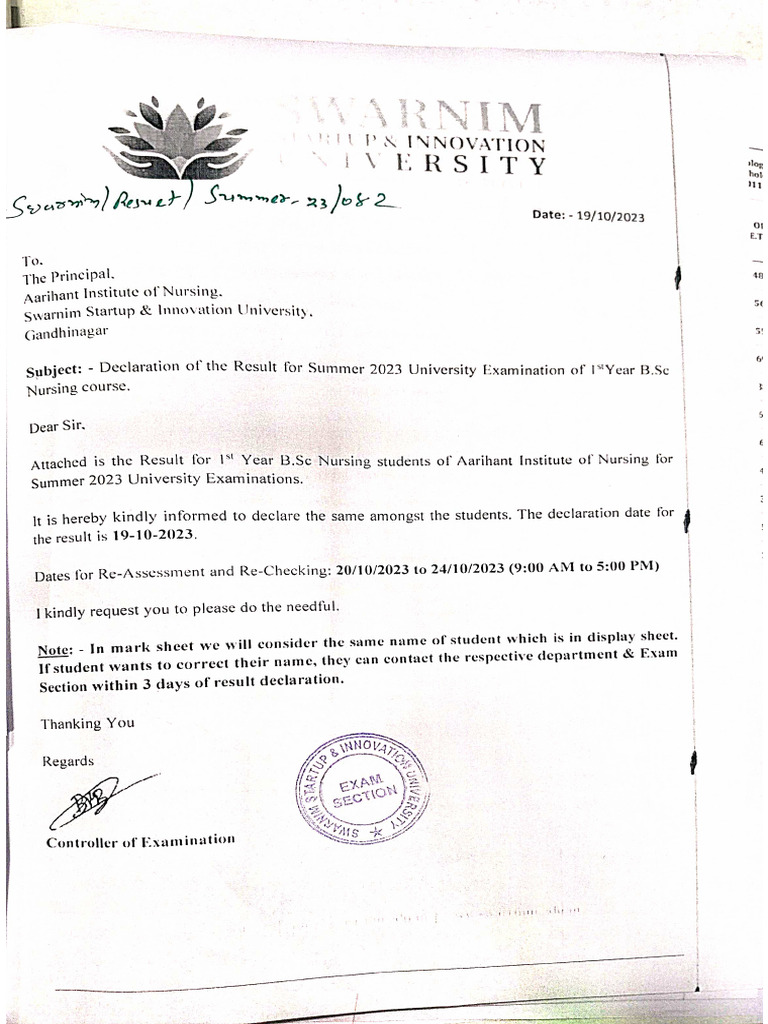 1st Bsc Result | PDF