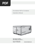 Envirotainer Rap E2 Operations Manual | PDF | Ac Power Plugs And ...