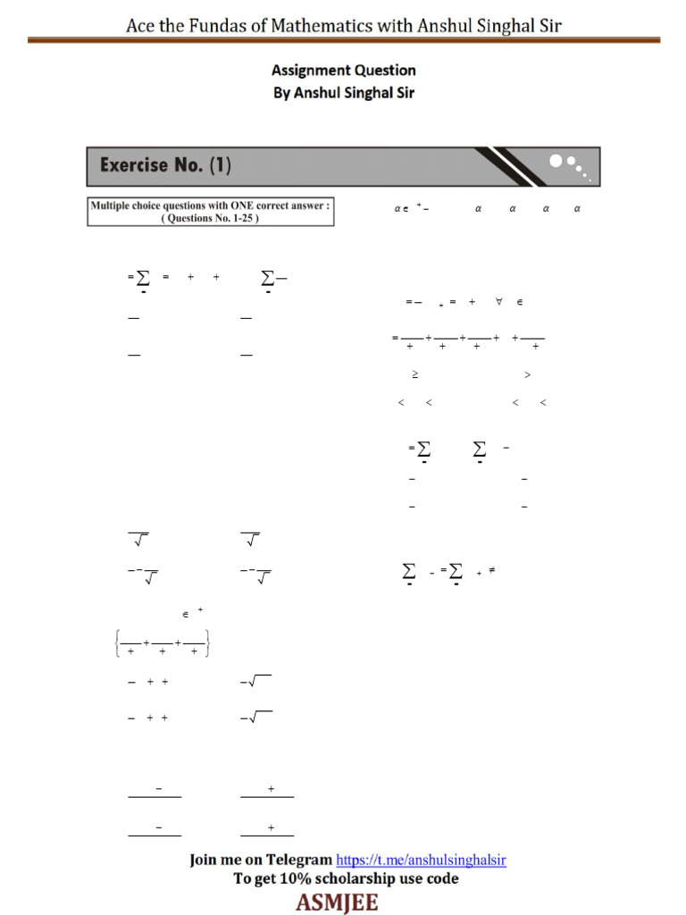 Rank Up Assignment SNS 1736937745266 | PDF | Mathematics | Number Theory