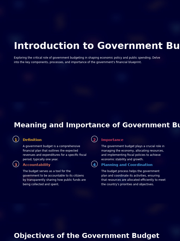 Understanding Government Budgets | PDF | Government Budget Balance ...