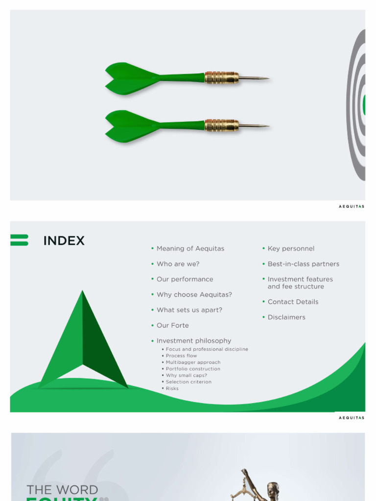 Aequitas AIF Presentation Dec2024 | PDF | Economies | Financial Economics