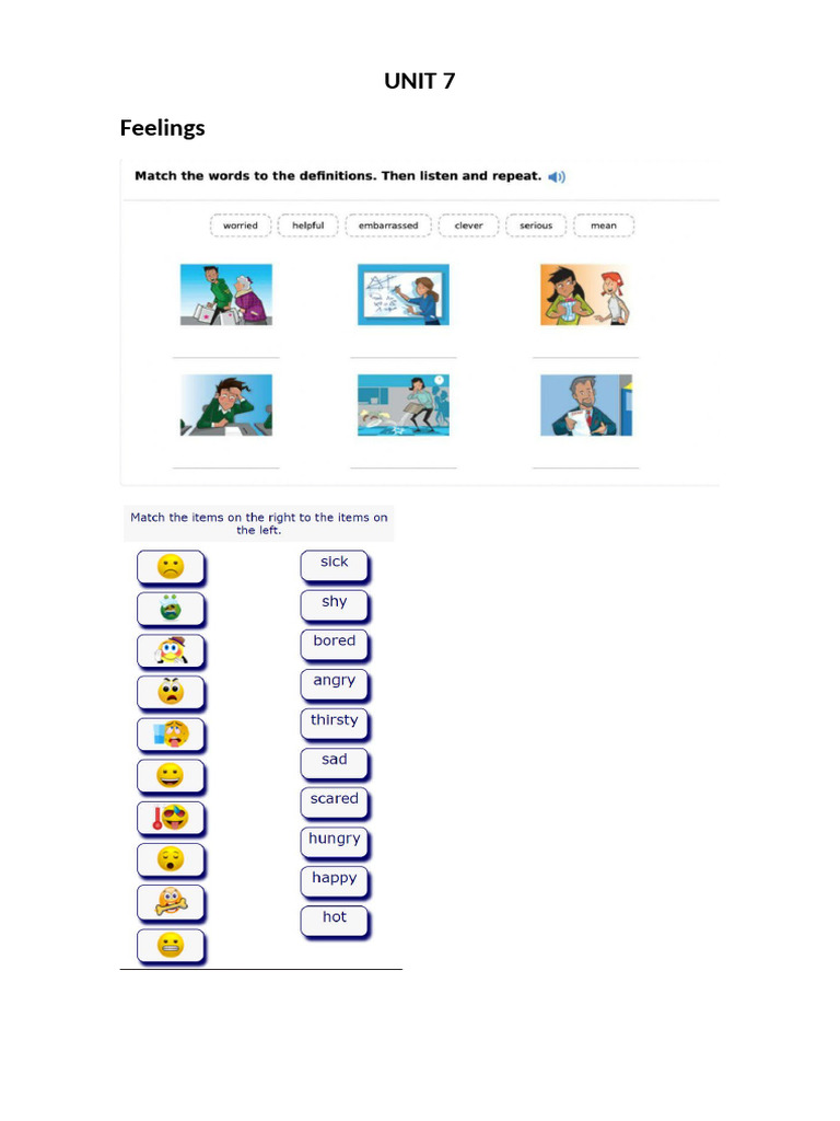 Ejercicios Repaso Unidad 7 Energize 2 | PDF