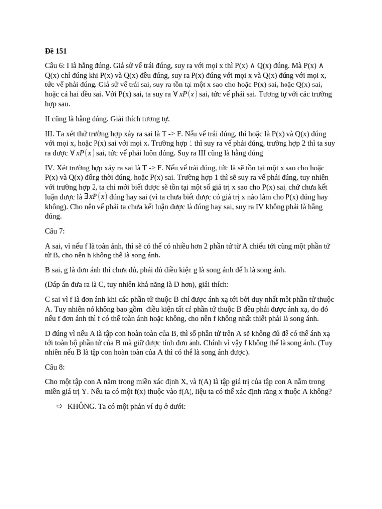 3 old midterms CO1007 (HK151, 161, 171) (Giải thích tự làm) | PDF